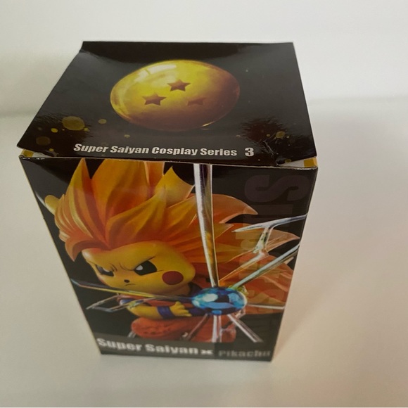 Toys | Super Saiyan 3 Pikachu Statue Figure Toy Pokmon X Dragon Ball Z ...